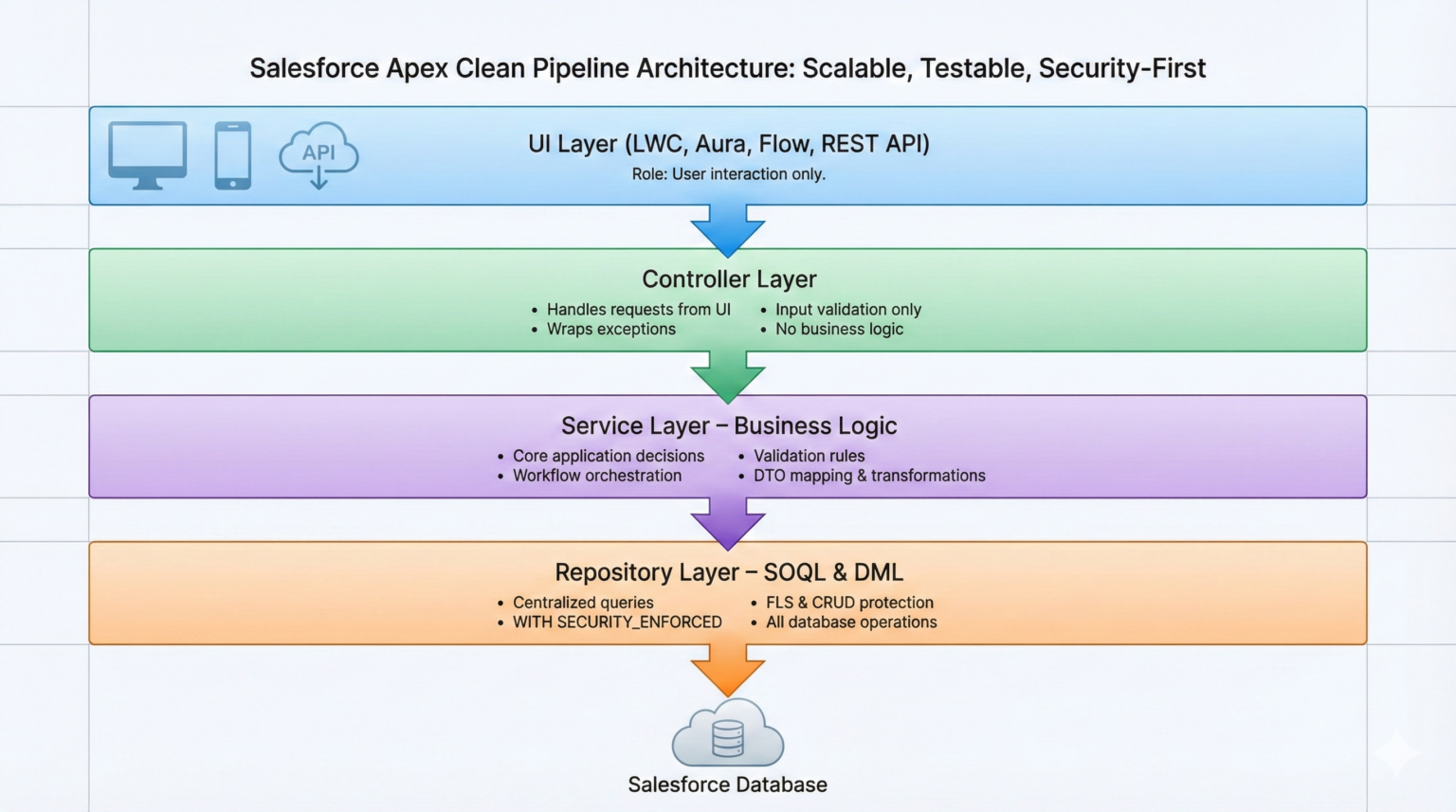 Write Better Salesforce Apex Code With Layered Architecture: A ...